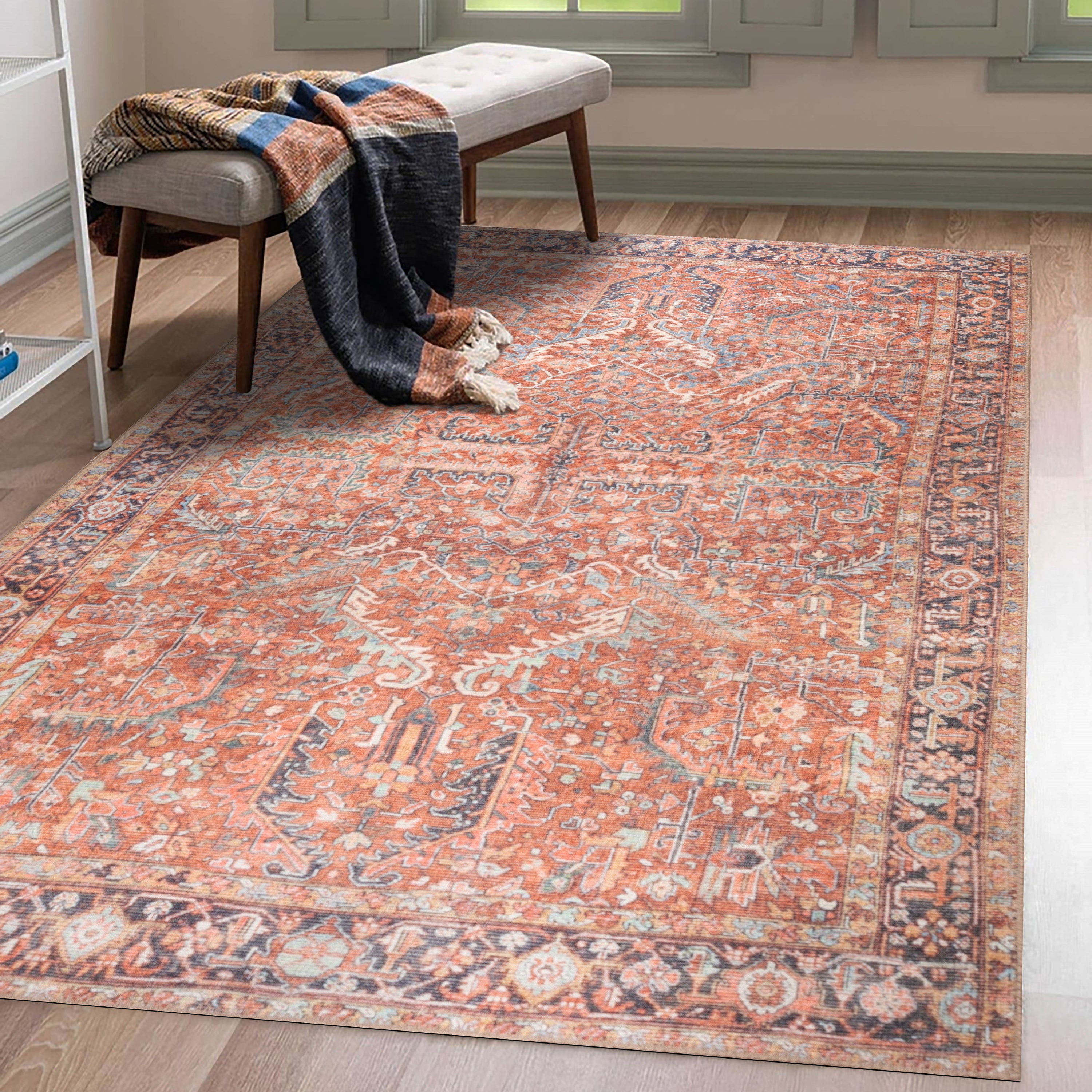 BABYLON Nano Technology Rug (Terra/Multicolor)